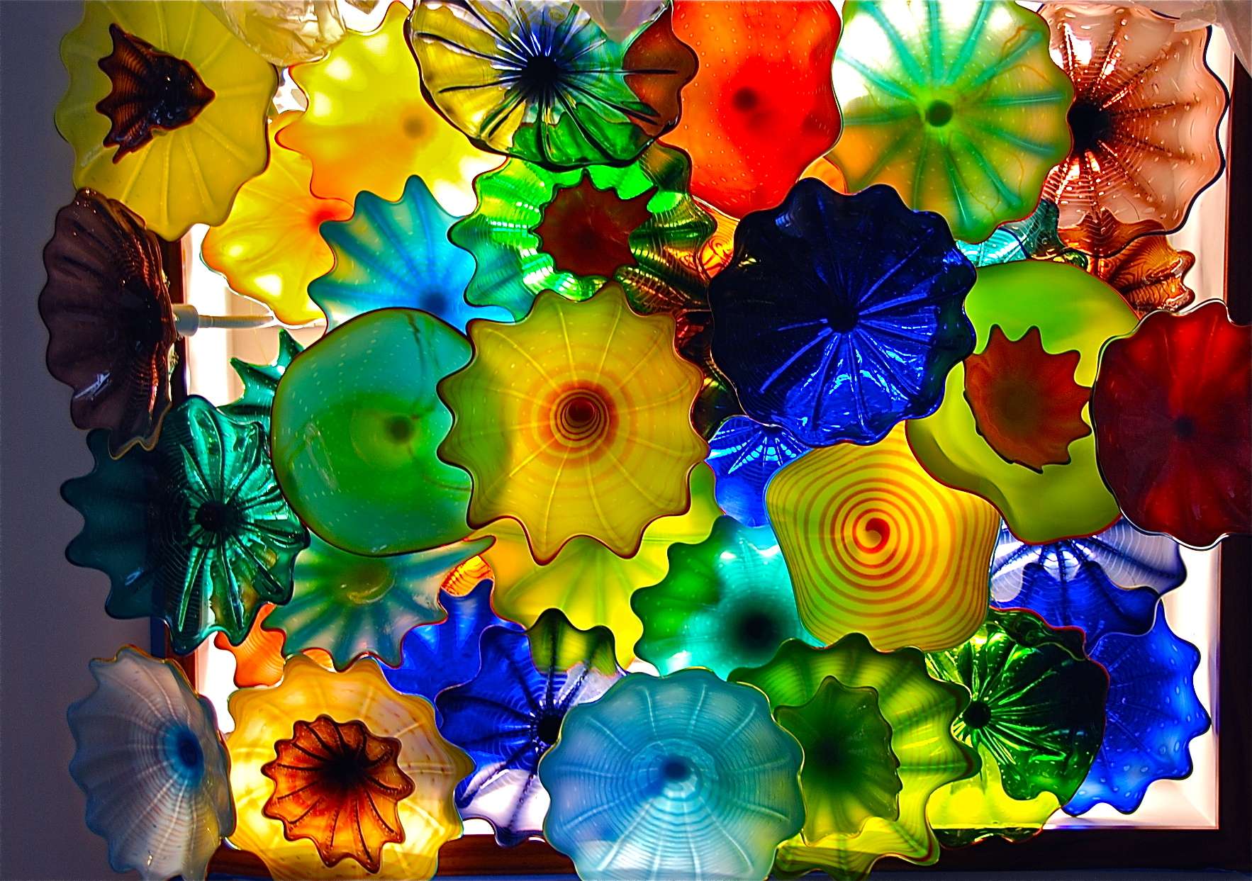 Ceiling Glass - Strini Art Glass