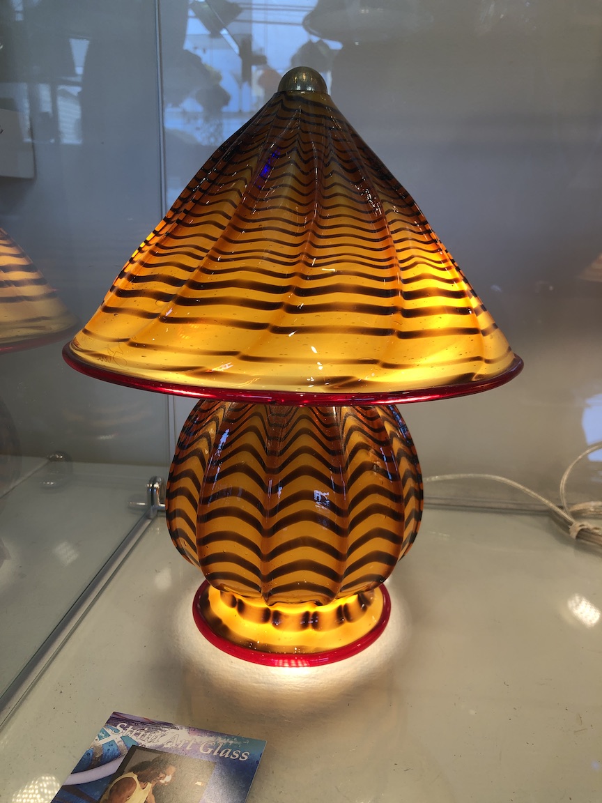 Gem Table Lamp - Strini Art Glass